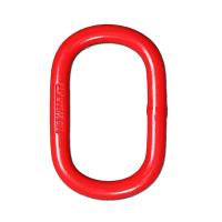 China Chain Sling Ring Oblong Master Link Hoist Ring for Lifting Rigging for sale