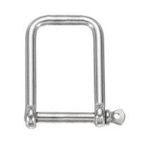 China Hot Selling Stainless Steel Fastener 304/316 Rigging Hardware Lifting Anchor Shackles for Marine Hardware Shackles for sale