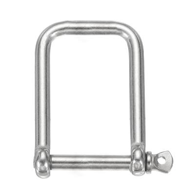China Hot Selling Stainless Steel Fastener 304/316 Rigging Hardware Lifting Anchor Shackles for Marine Hardware Shackles for sale