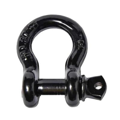 China Heavy Duty Forged Screw Pin Shackle Lifting Shackle D Ring Shackle for Trailer for sale