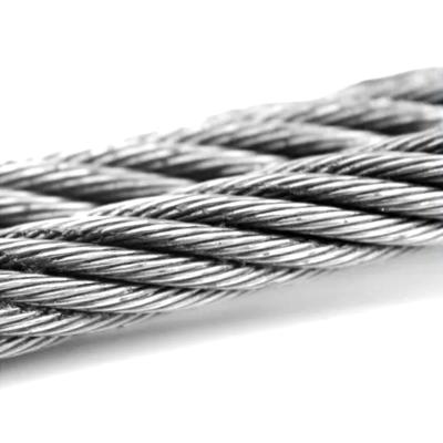 China 6x25 1/2'' Hot Dipped Galvanized Cable Steel Wire Rope for sale