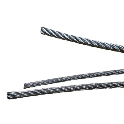China 7X19 Stainless Steel Wire Rope 304 316 Grade Construction Cold Heading Steel Bending Cable High Quality for sale