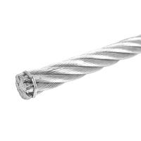 China 7*19 Wire Rope AISI304/316 Stainless Steel Wire Rope for Marine Hoist Crane Used for sale