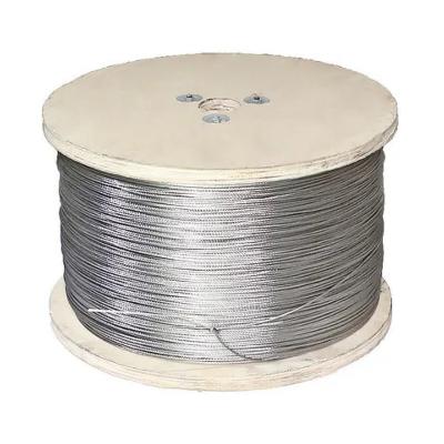China High-Strength 7x19 Stainless Steel Wire Rope Suitable for High-Temperature and High-Corrosion Industrial Environments for sale