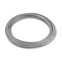 China 1X9 7X19 1X19 7X7 Cable Wire Wire Rope 316 Stainless Steel Wire Rope for sale