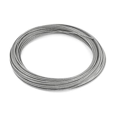 China 1X9 7X19 1X19 7X7 Cable Wire Wire Rope 316 Stainless Steel Wire Rope for sale