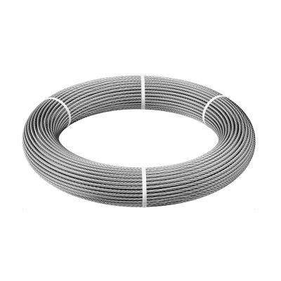 China Stainless Steel Wire Rope 316 Marine Grade Stainless Steel Wire Rope for Railing for sale