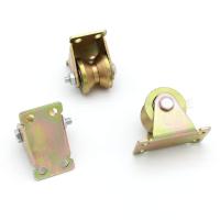 China Great Quality High V-Groove Sliding Gate Roller Garage Door Nylon Rollers Wheel for sale