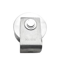 China Industrial Caster Modern Stainless Steel Wheel Bracket for Sliding Gates for sale