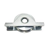 China Hot and Popular Carbon Steel Sliding Double Roller Wheel Pulley Groove U/V/Y Type Sliding Gate Wheels for Rigging for sale
