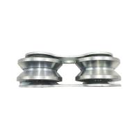 China Wholesale Rigging Accessories Carbon Steel Heavy Duty Villa Patio Wheel with Grooves for sale