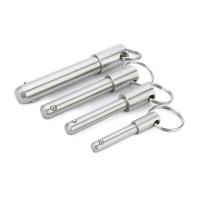 China Stainless Steel Ball Lock Pin with Pull Ring Locking Pin Marine Hitch Pin for sale