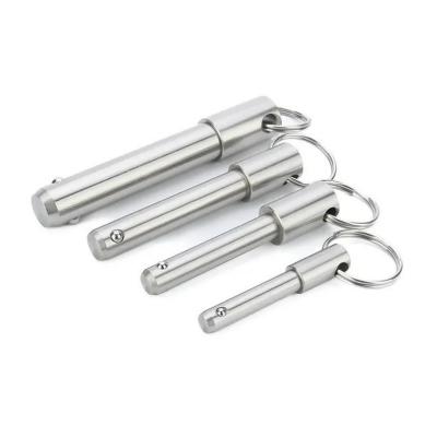 China Stainless Steel Solid Quick Release Pins Locking Pin with Pull Ring for sale