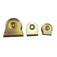 China Heavy Duty Double-Bearing Pulley Wheel Single Bearing Rail Pulley with Zinc Plated for sale