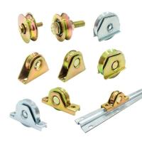 China Heavy Duty Double-Bearing Pulley Wheel Single Bearing Rail Pulley with Zinc Plated for sale