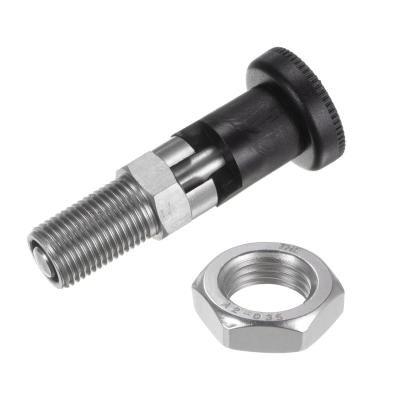 China Spring Plunger Stainless Steel Retractable Spring Plunger Pin Self Locking Indexing Plunger for Industrial Equipment for sale