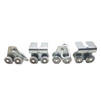 China Industrial Heavy Duty Carbon Steel Window Pulley with Iron Ball Bearings for sale
