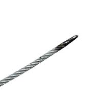 China Heavy Duty Thimble Spliced Wire Rope Sling Nominal Strength Wire Rope Sling for Lifting for sale