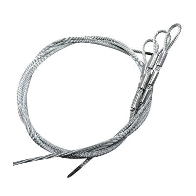 China Factory Price Customized Stainless Steel Construction Tower Crane Wire Rope Sling Pressed Cold Heading Steel for sale