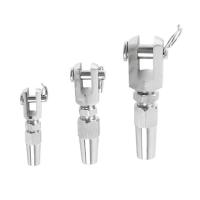 China 316 Stainless Steel Marine Grade Fork Terminal for Quick Installation in Cable Railing Fitting for sale