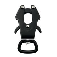 China Quick Release Dog Chain Buckle Frog Cable Leash Buckle Swivel Clip Heavy Duty Dog Leash Clasp 360 Degree Hook for Pet Collar for sale