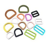 China Factory Direct High Quality D-Ring Buckle Backpack Strap Bag D-Ring Buckle Aluminum D Ring for sale