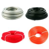 China Square Round Star Twist 15m 50m 100m Cutting Line Trimmer Line 2.4mm Brushcutter Parts for sale