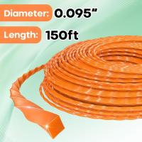 China Twist 2.6MM 0.102'' 10M Nylon Trimmer Line Blister Package for sale