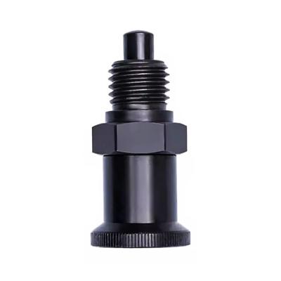 China Spring Loaded Indexing Plunger Stainless Steel Carbon Steel Self Locking Return Type M10-M20 Retractable Indexing Plunger for sale