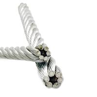 China High-Performance 6X19S+FC Galvanized Steel Wire Rope Steel Rope for Lift Elevator Parts for sale
