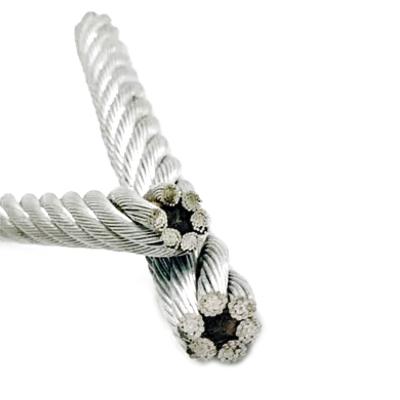China High-Performance 6X19S+FC Galvanized Steel Wire Rope Steel Rope for Lift Elevator Parts for sale