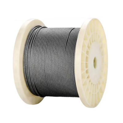 China Galvanized 6X37 IWRC Wire Rope Superior Flexibility Galvanized Steel Wire Cable for sale