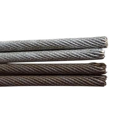 China 60mm Diameter 6x49WS IWRC Galvanized Steel Wire Cable Steel Wire Rope for sale