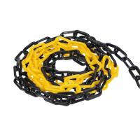 China Plastic PE Traffic Warning Safety Road Barrier Chain Honghao HH-3172 Customizable Length for sale