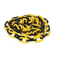 China Plastic PE Traffic Warning Safety Road Barrier Chain Honghao HH-3172 Customizable Length for sale