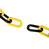 China High Quality Colored Roadway Warning Chain PE Plastic Barrier Chain for sale