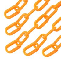 China Plastic Barrier Link Chain Safety Barrier Chain for Crowd Control Construction Site for sale