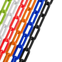 China Plastic Barrier Link Chain Safety Barrier Chain for Crowd Control Construction Site for sale