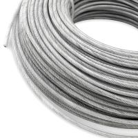 China Wire Nylon Trimmer Line Lawn Mower Head Accessories Heavy Duty Round Metal Core Trimmer Line Strimmer String Line for sale
