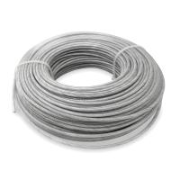 China Wire Nylon Trimmer Line Lawn Mower Head Accessories Heavy Duty Round Metal Core Trimmer Line Strimmer String Line for sale