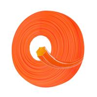 China Orange Color Pre-cut Garden Brush Cutter Trimmer Line Hexagonal Nylon Lawn Trimmer Line for sale
