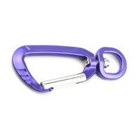 China Outdoor Swivel Aluminum Carabiner Hook 4kN Carabiner for Dog Leash for sale