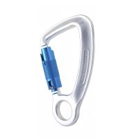 China 23kN Aluminum Carabiner Captive Eye Steel Triple Action Twist Lock Carabiner for sale