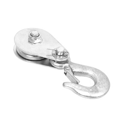 China Single Wheel Lifting Rope Pulley Block for Small Household Fitness Equipment Cable Slipping for sale