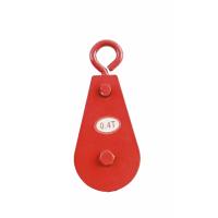 China Wire Rope Heavy Duty Pulley Lifting Block Snatch Block with Hook for Traction Truck Small Lifting Trolley Winch Parts for sale