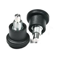 China Black Stainless Steel Mini Pull Knob Indexing Screw Plunger for sale
