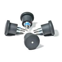 China Black Stainless Steel Mini Pull Knob Indexing Screw Plunger for sale
