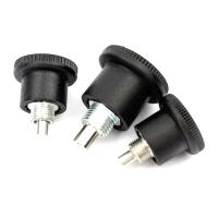 China Black Stainless Steel Mini Pull Knob Indexing Screw Plunger for sale