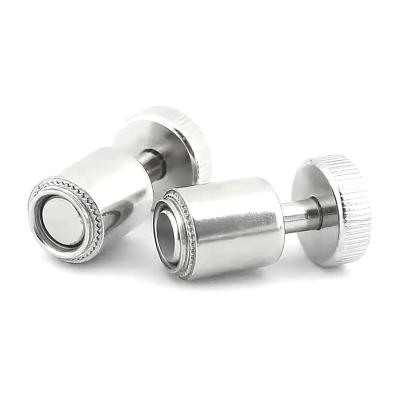 China High Quality Carbon Steel Reset or Self Locking Knurled Retractable Spring Plunger for sale