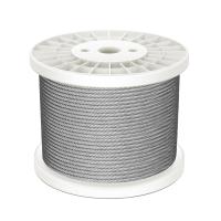 China 7X19 Construction Aircraft Cable T316 Stainless Steel Wire Rope Stainless Steel Cable for sale